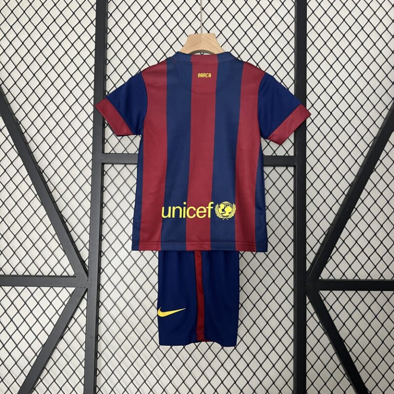 Barcelona 14/15 Home Retro Kids(Youth) Kit - Zorrojersey- Professional ...