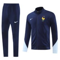 France 24/25 Royal Blue Men Jacket Tracksuit Slim Fit - Zorrojersey ...